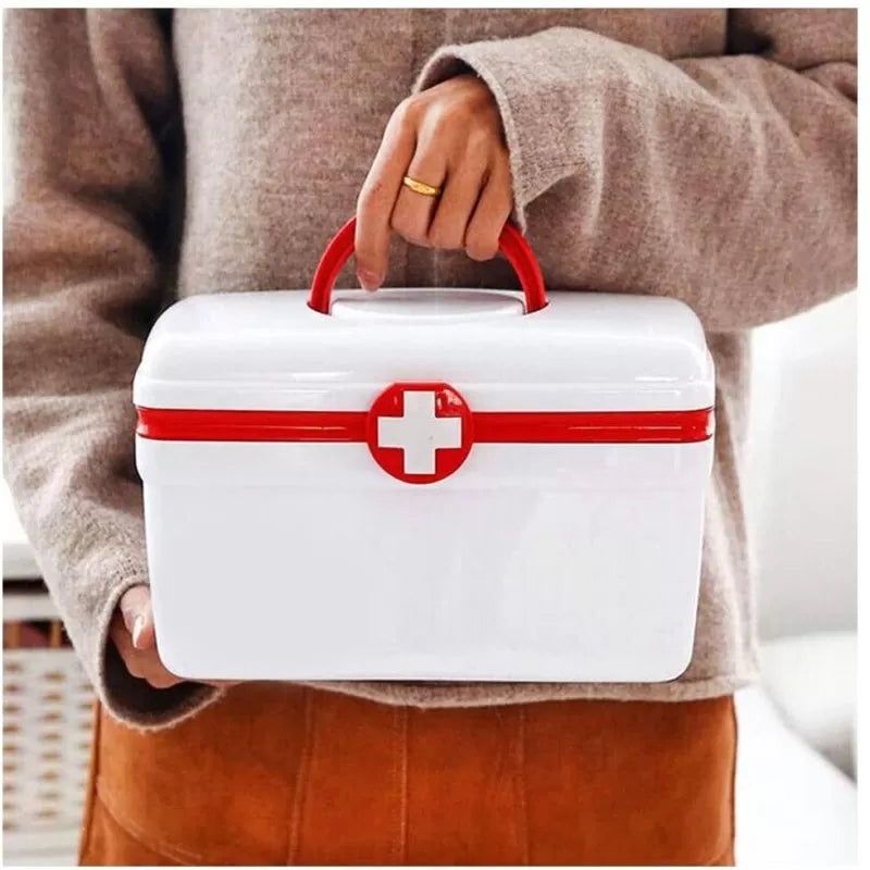 Medicine Cabinet Storage First Aid Box For Medical Aid – BRIGHT WAY ...