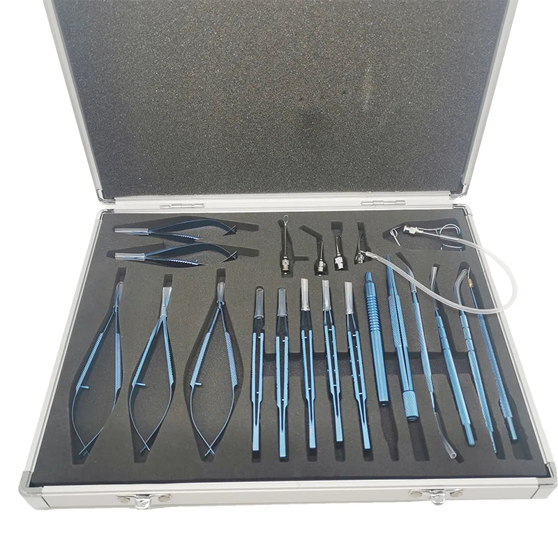 21Pcs/set Cataracl and Intraocular Lens -Veetrinary Surgery Tools ...