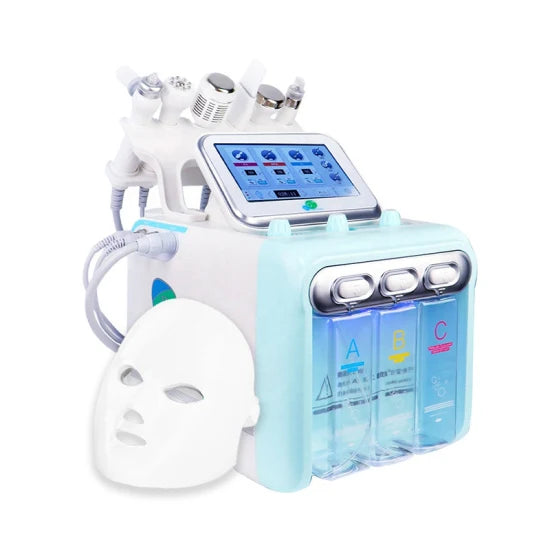6 IN 1 Oxygen H2O2 HydraFacial Beauty Machine – BRIGHT WAY - 1st Online ...