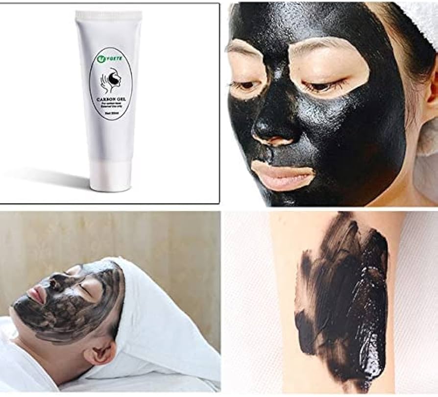 Safe Carbon Cream Black Gel Mask For - Laser Skin Peeling Rejuvenation ...