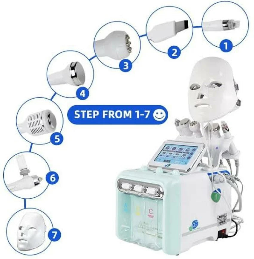 7 in 1 Hydrafacial machine With Mechanical Pump Supplier – BRIGHT WAY ...