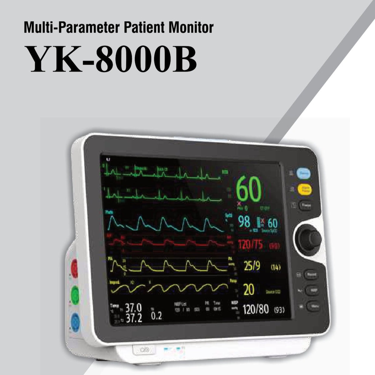 Yonker Multi-Parameter Patient Monitor YK-8000B - Yonker Patient Monit ...