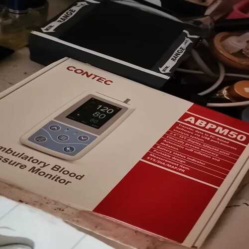 CONTEC ABPM50 24-Hour Ambulatory Blood Pressure Monitor – CONTEC ABPM5 ...