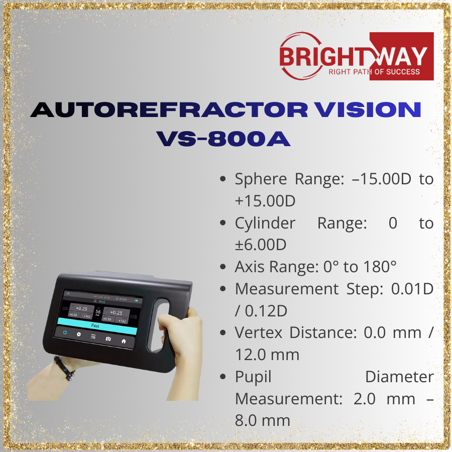 Handheld Autorefractor Vision VS-800A Screener Seller in Pakistan ...