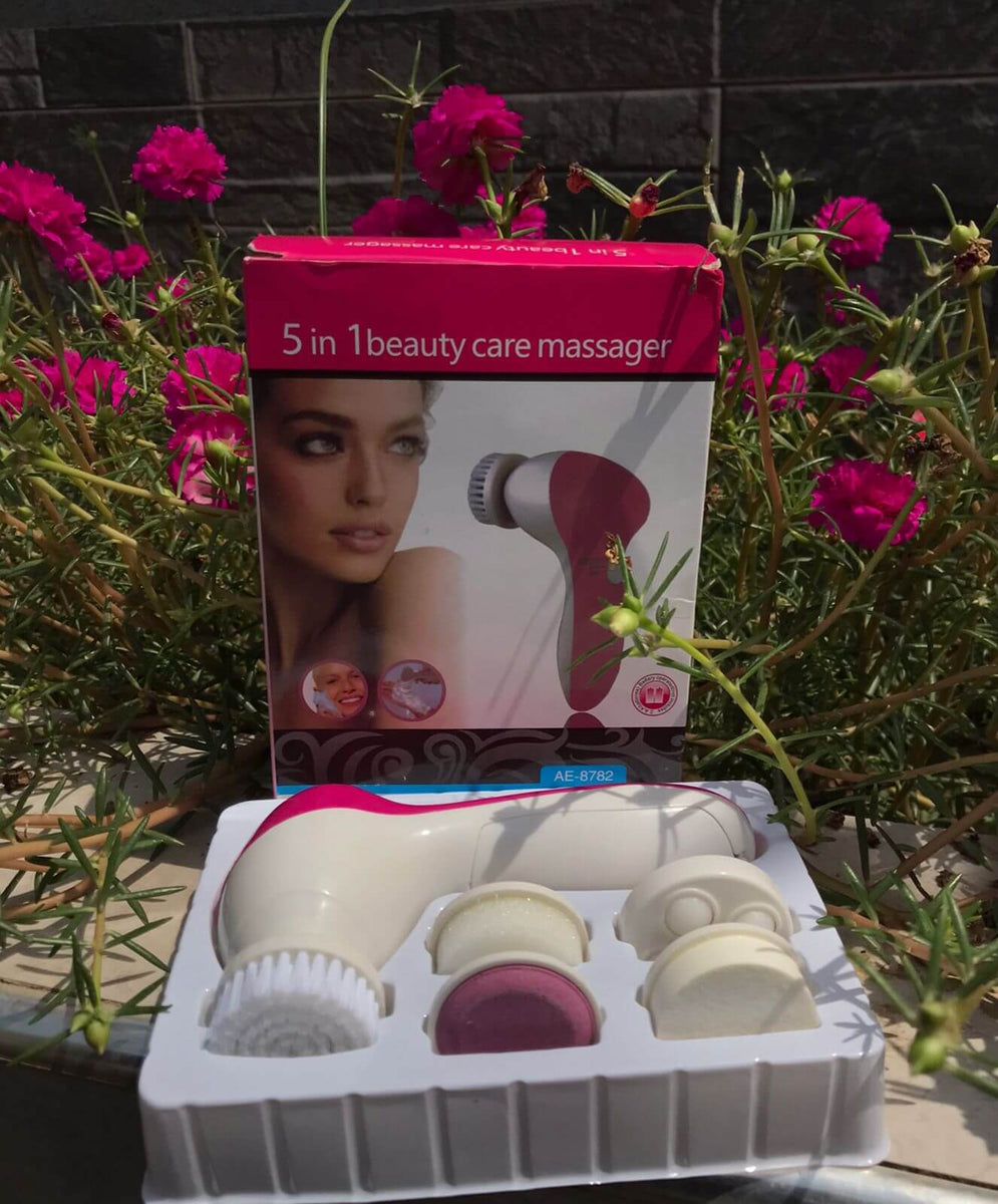 5-in-1 Facial Massager & Cleanser Kit – Skin Care Tool – BRIGHT WAY ...