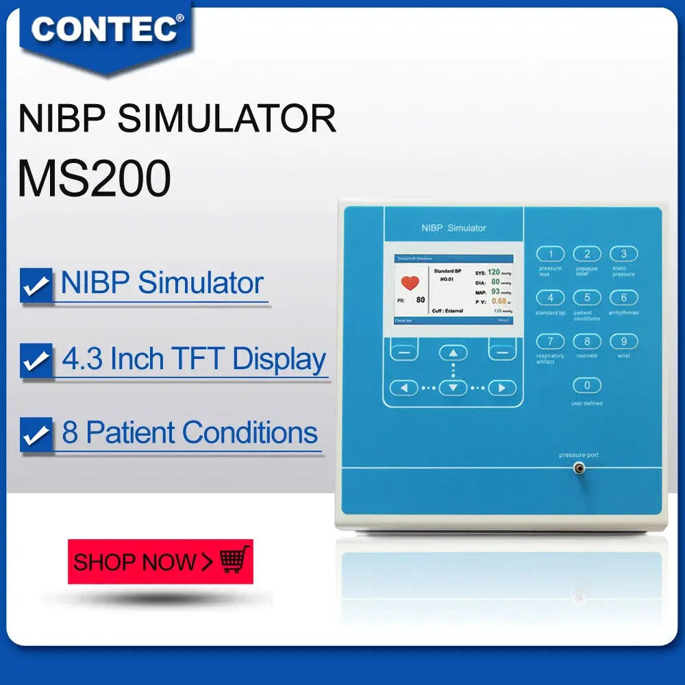 CONTEC MS200 NIBP Simulator Non-Invasive - Blood Pressure simulation C ...