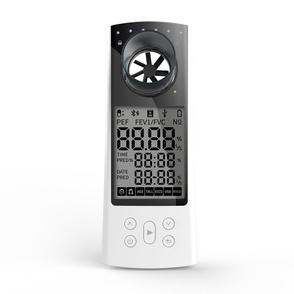 CONTEC SP80B Spirometer Digital VC Lung Spirometer PEF FEFV1 FEF Lung ...