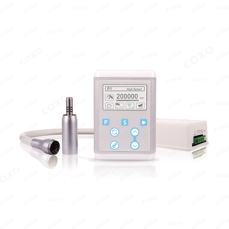 COXO Dental Electric Micromotor - LED Micro Motor C-PUMA INT+ Built-in ...