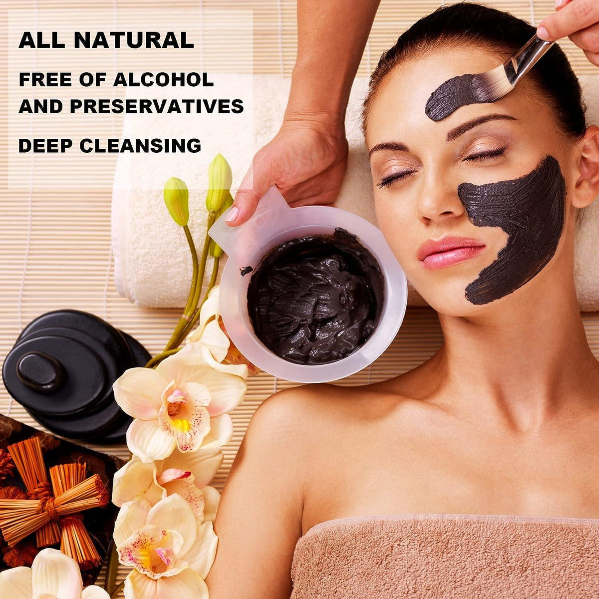 Carbon Peel Gel Skin Rejuvenation Black - Doll Facial Skin Deep Cleani ...
