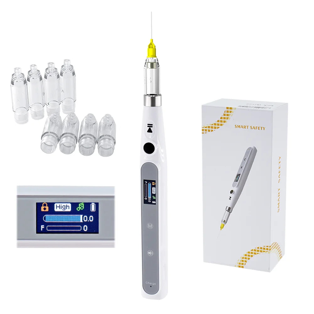 Dental Anesthesia Syringe with LCD Display Dentist Tools - Painless El ...