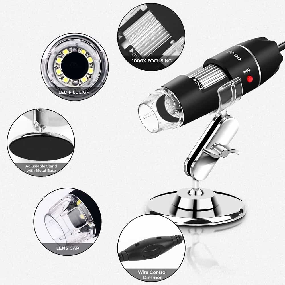 Digital USB Microscope - Digital Dermo scope - Digital USB Endoscope f ...