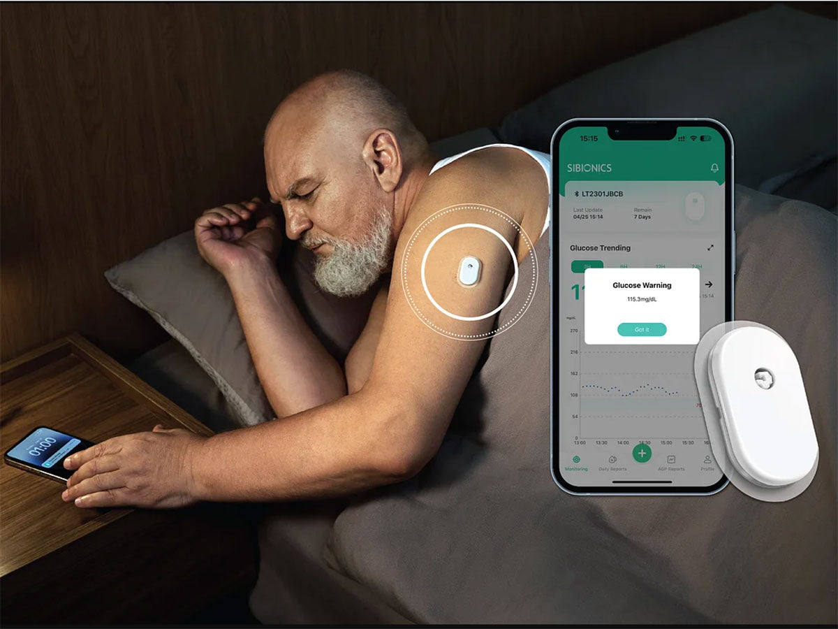 Freestyle Libre Dynamic Blood Glucose Monitor with Sibionics Sensor ...