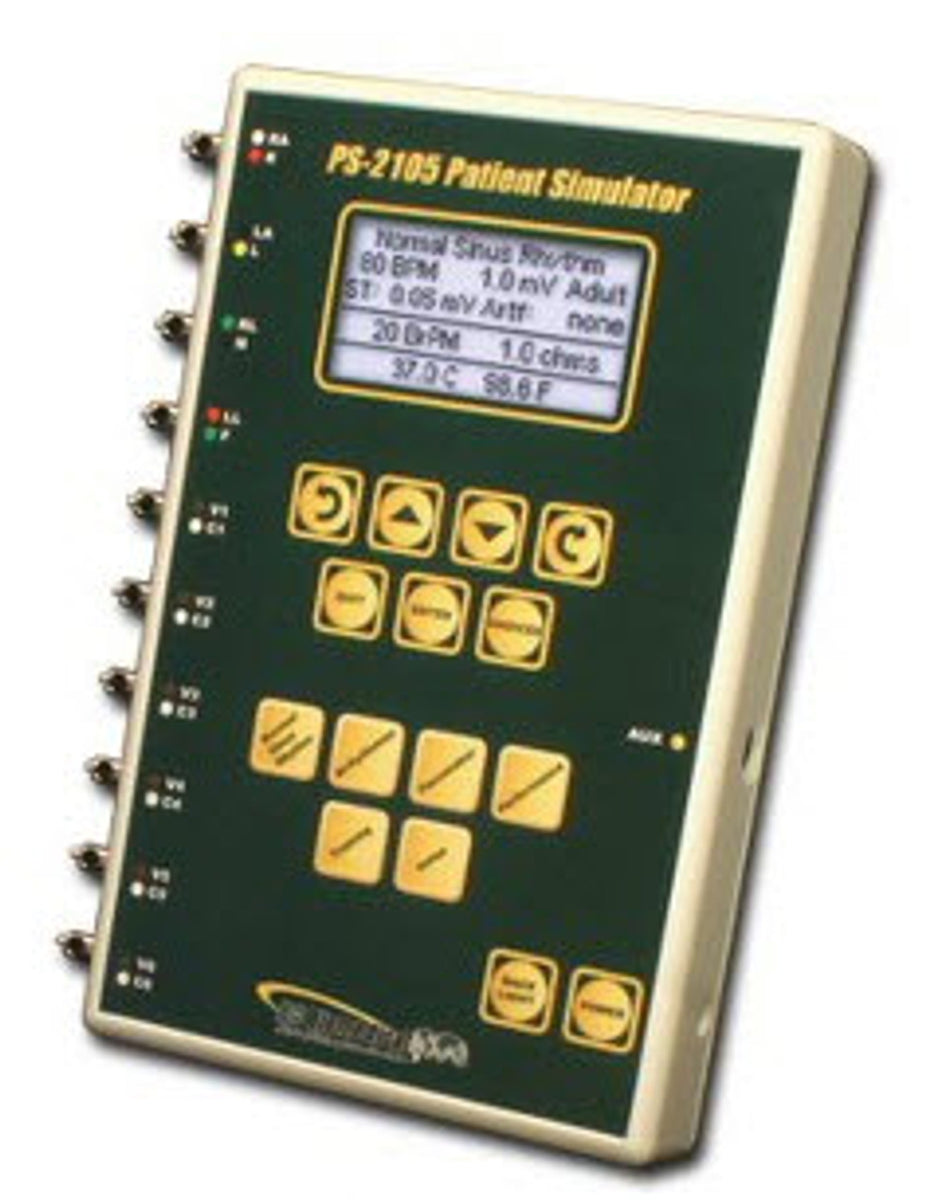 ECG Simulator w/10 Lead Ext - ECG & Performance Waves – BRIGHT WAY ...