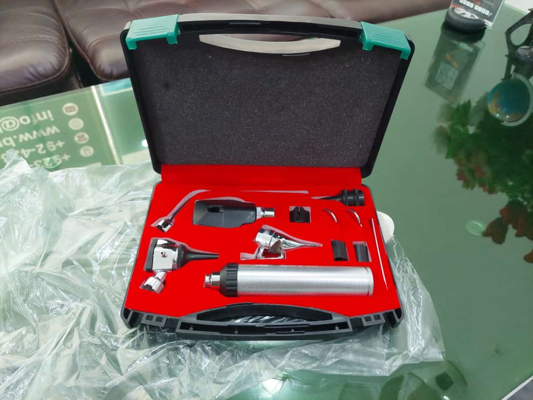 ENT Diagnostic Sets - Compact F.O Ophthalmoscope - Otoscope ENT Diagno ...