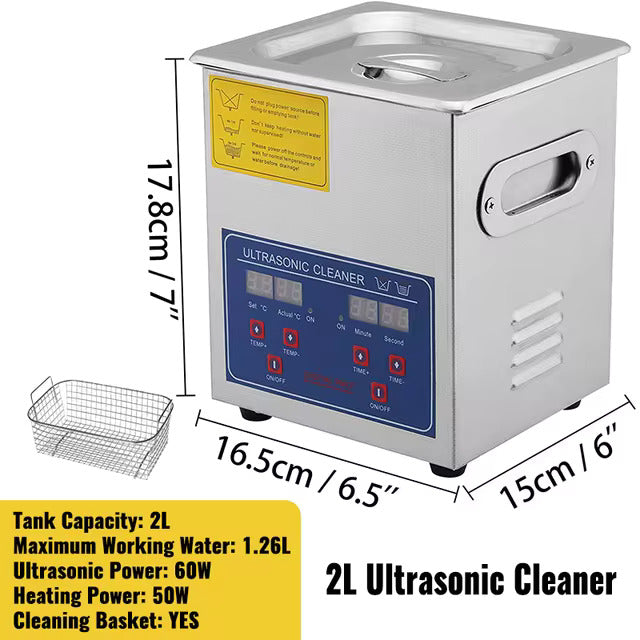 2L Ultrasonic Cleaner Supplier in Pakistan – Best Deals – BRIGHT WAY ...