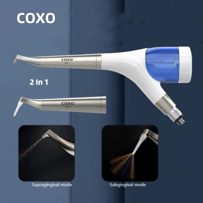 COXO 2 In 1 Supragingival&Subgingival - Dental Air Prophy Unit Air Flo ...
