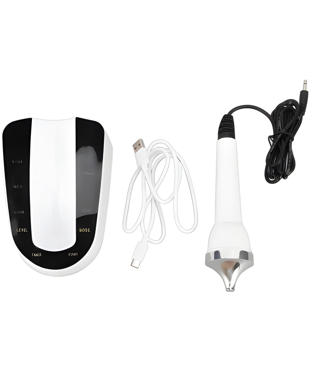 High Frequency Face Eye Massager Ultrasound Skin Care Beauty Machine ...