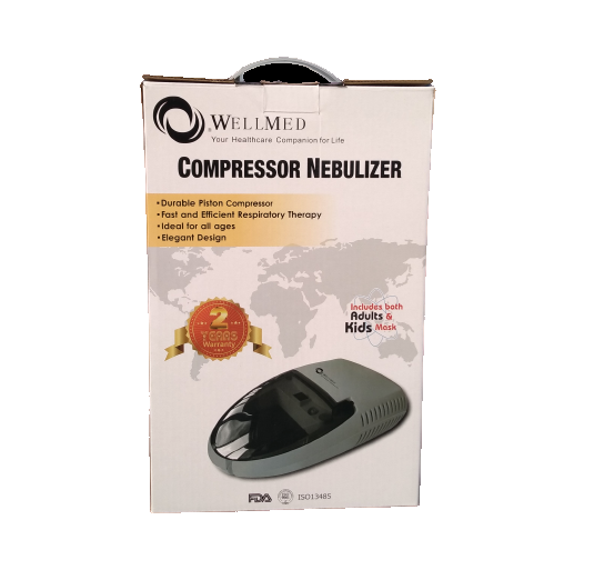 Compressor Nebulizer Machine (WellMed) Piston Type With Complete Kit ...