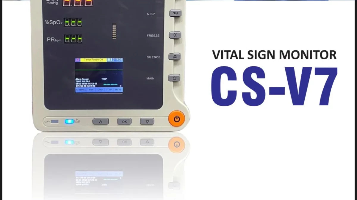 Vital Sign Patient Monitor CS V7 - Electronic Vital Sign Patient Monit ...