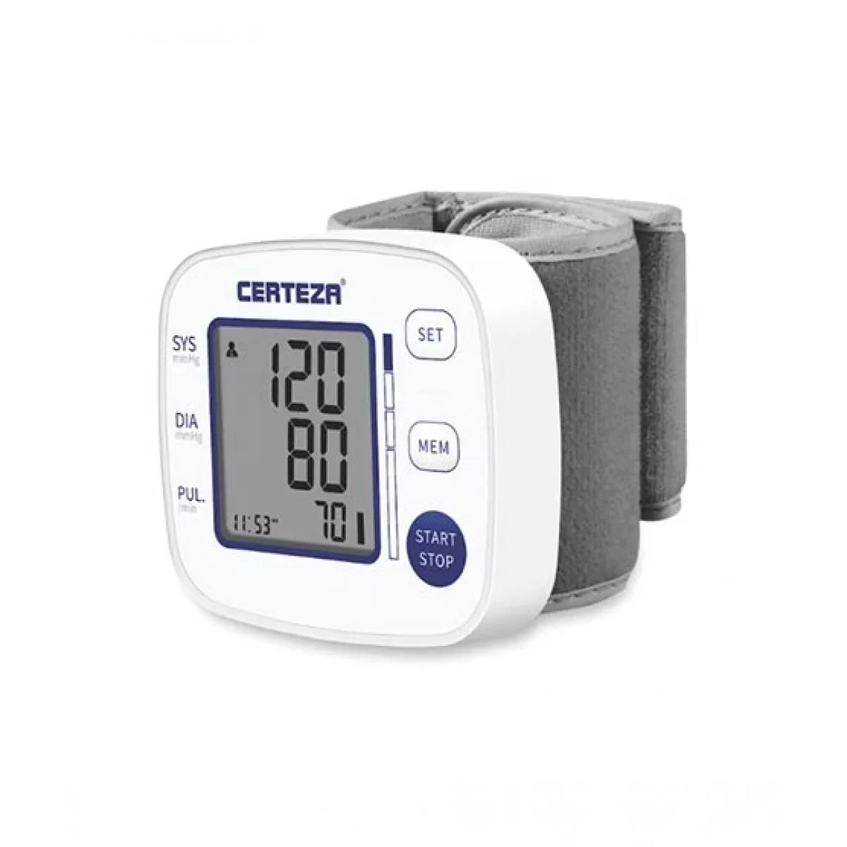 CERTEZA BM 300 Digital WRIST BLOOD PRESSURE MONITOR – BRIGHT WAY - 1st ...